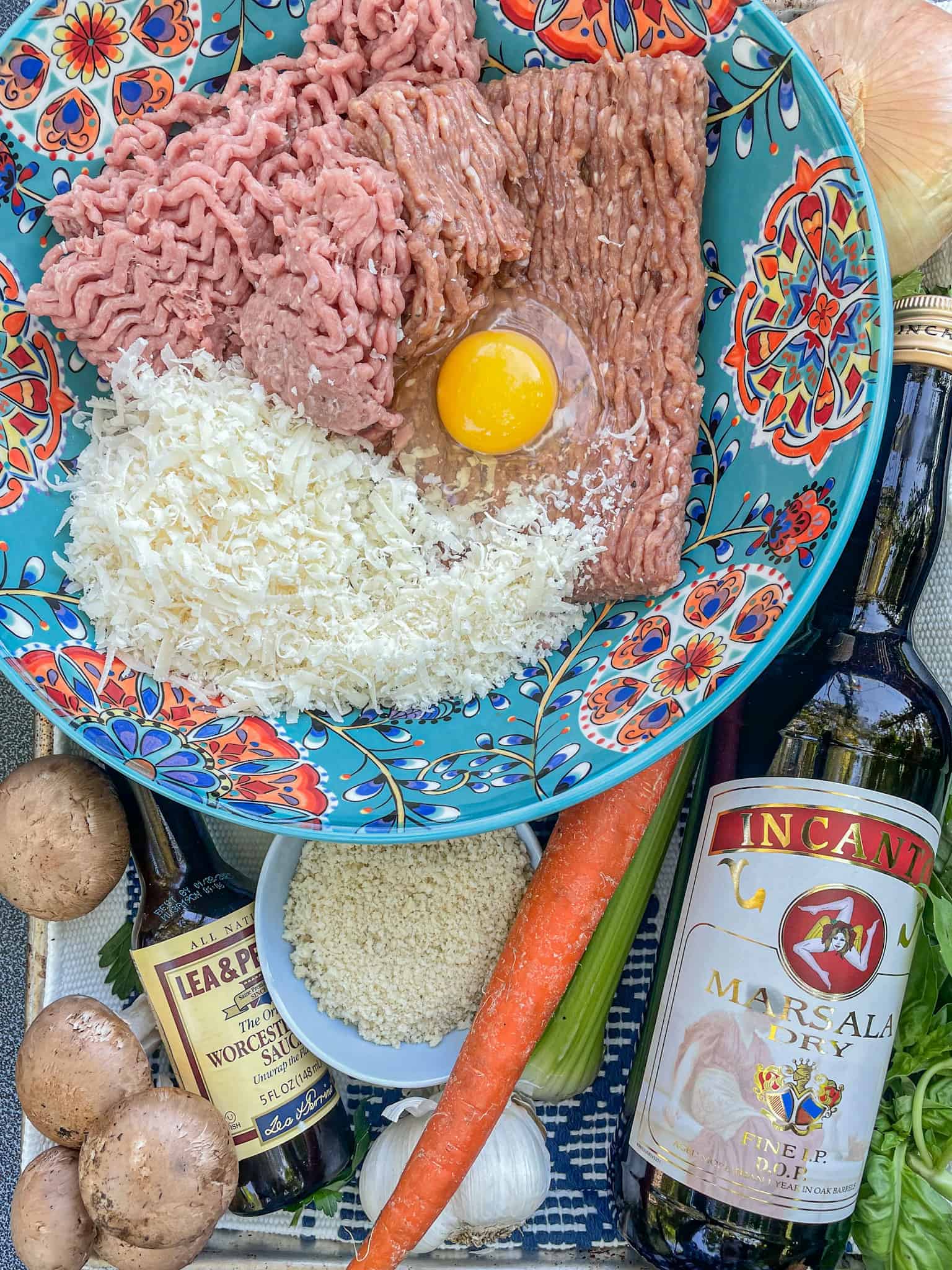 Turkey Meatloaf Marsala - Beach Girl Grills