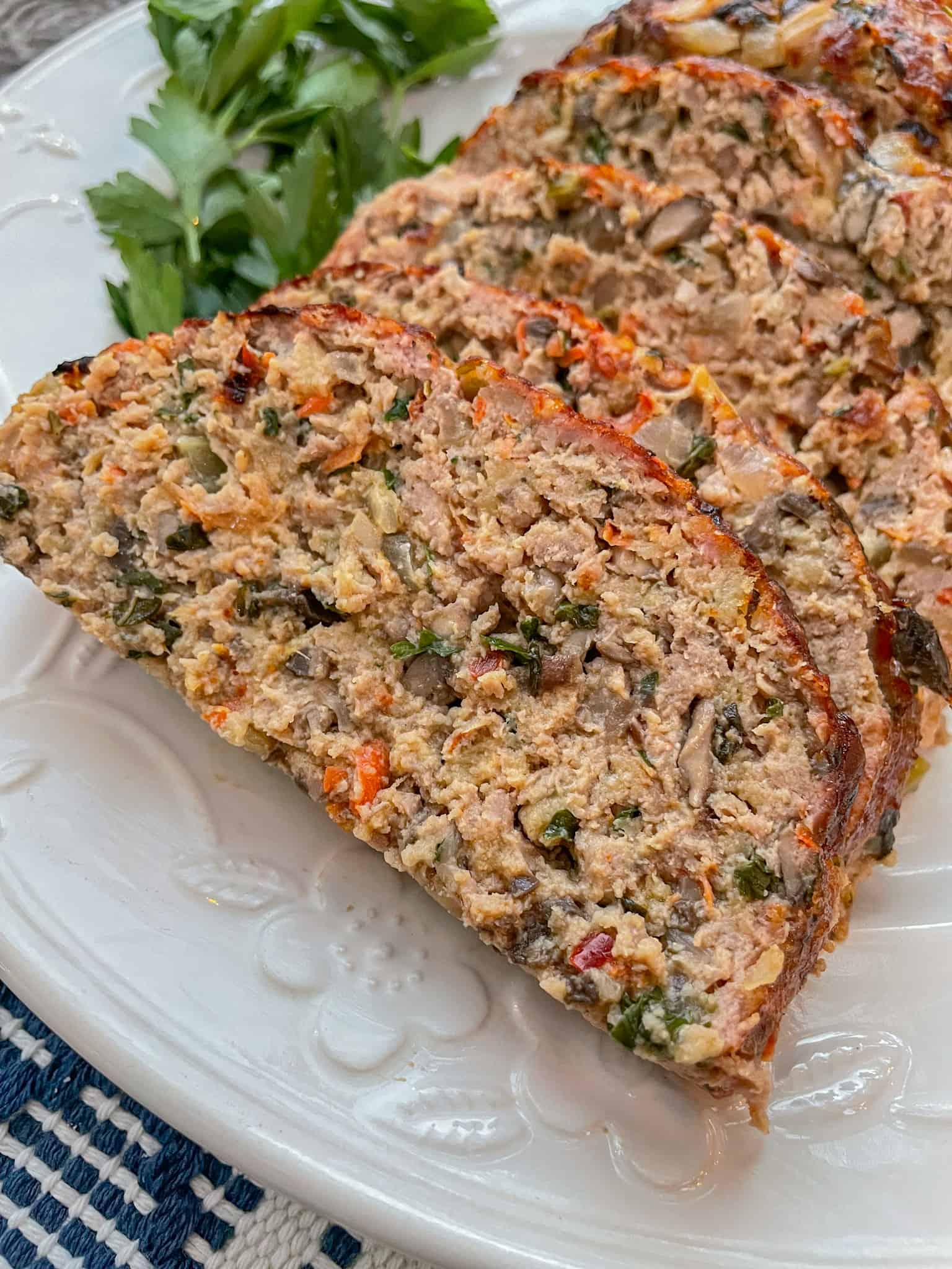 Turkey Meatloaf Marsala - Beach Girl Grills