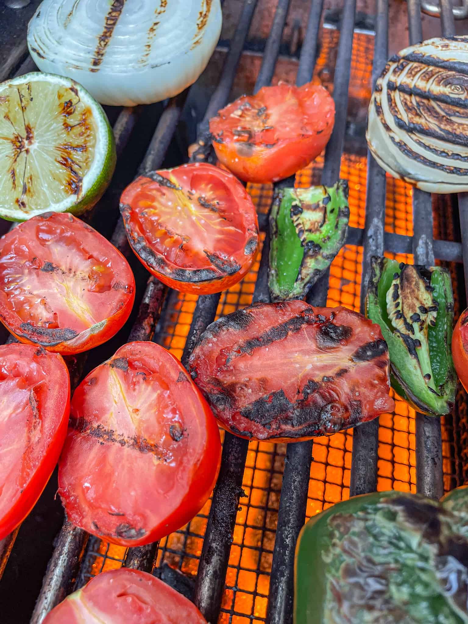Roasted Habanero Tomato Salsa - Beach Girl Grills