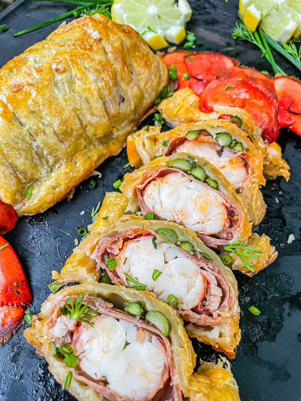 Lobster Wellington - Beach Girl Grills