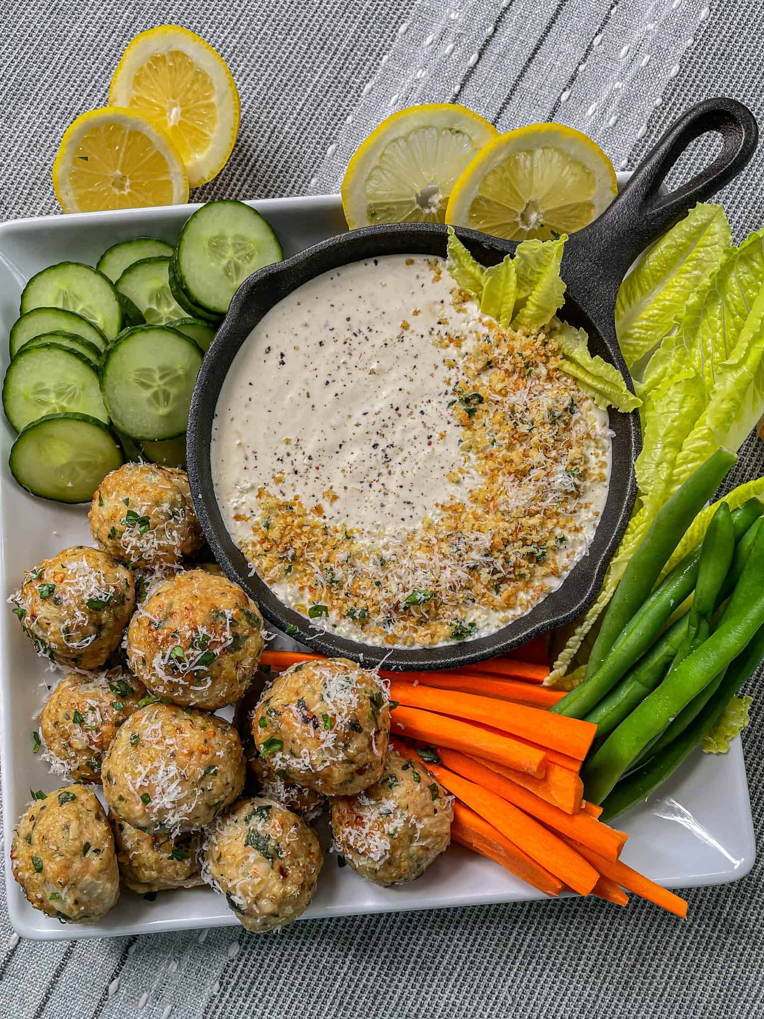 Creamy Caesar Dip - Beach Girl Grills