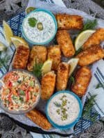 Crispy Fish Sticks - Beach Girl Grills