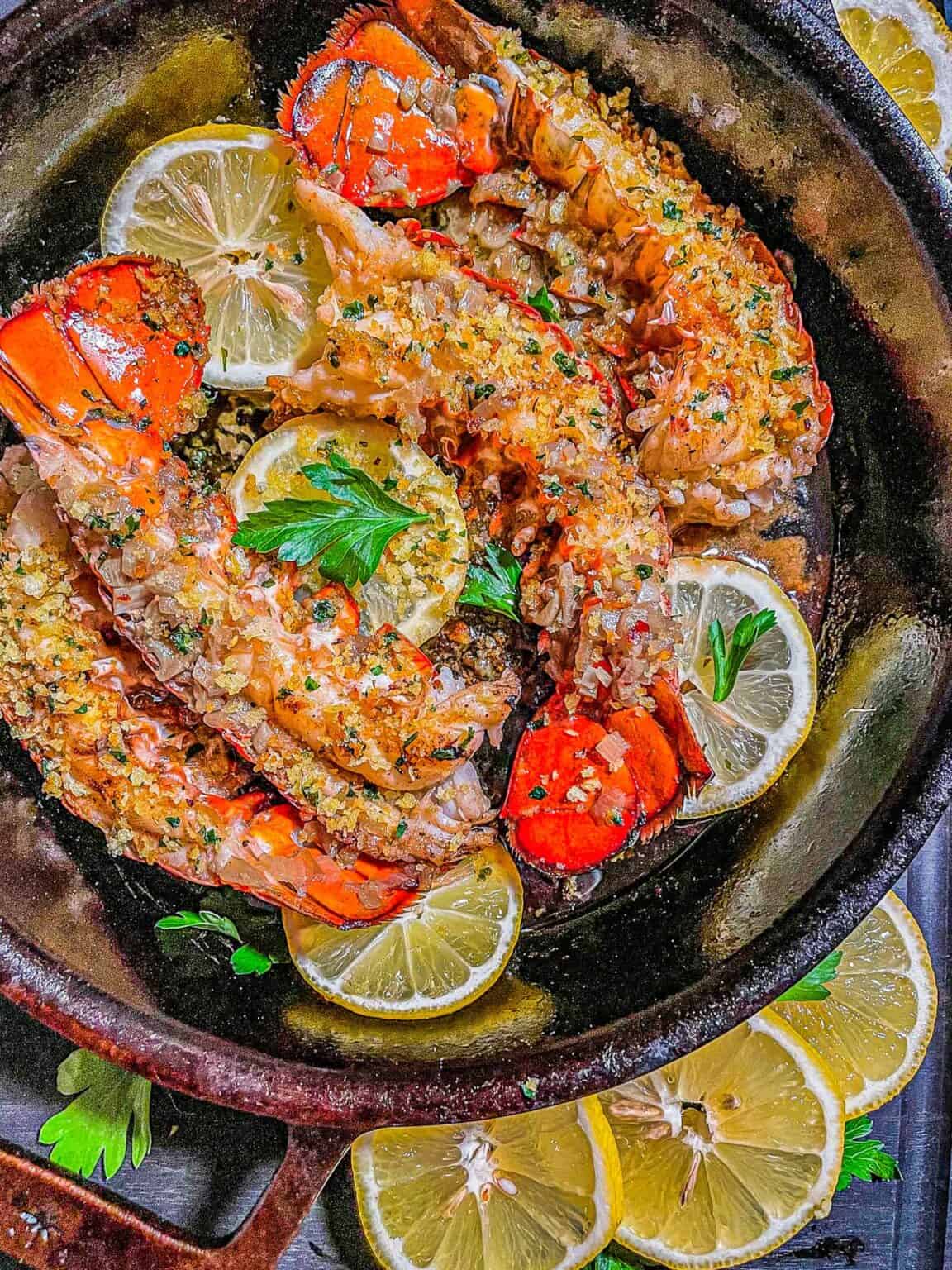 How to Split a Lobster Tail - Beach Girl Grills